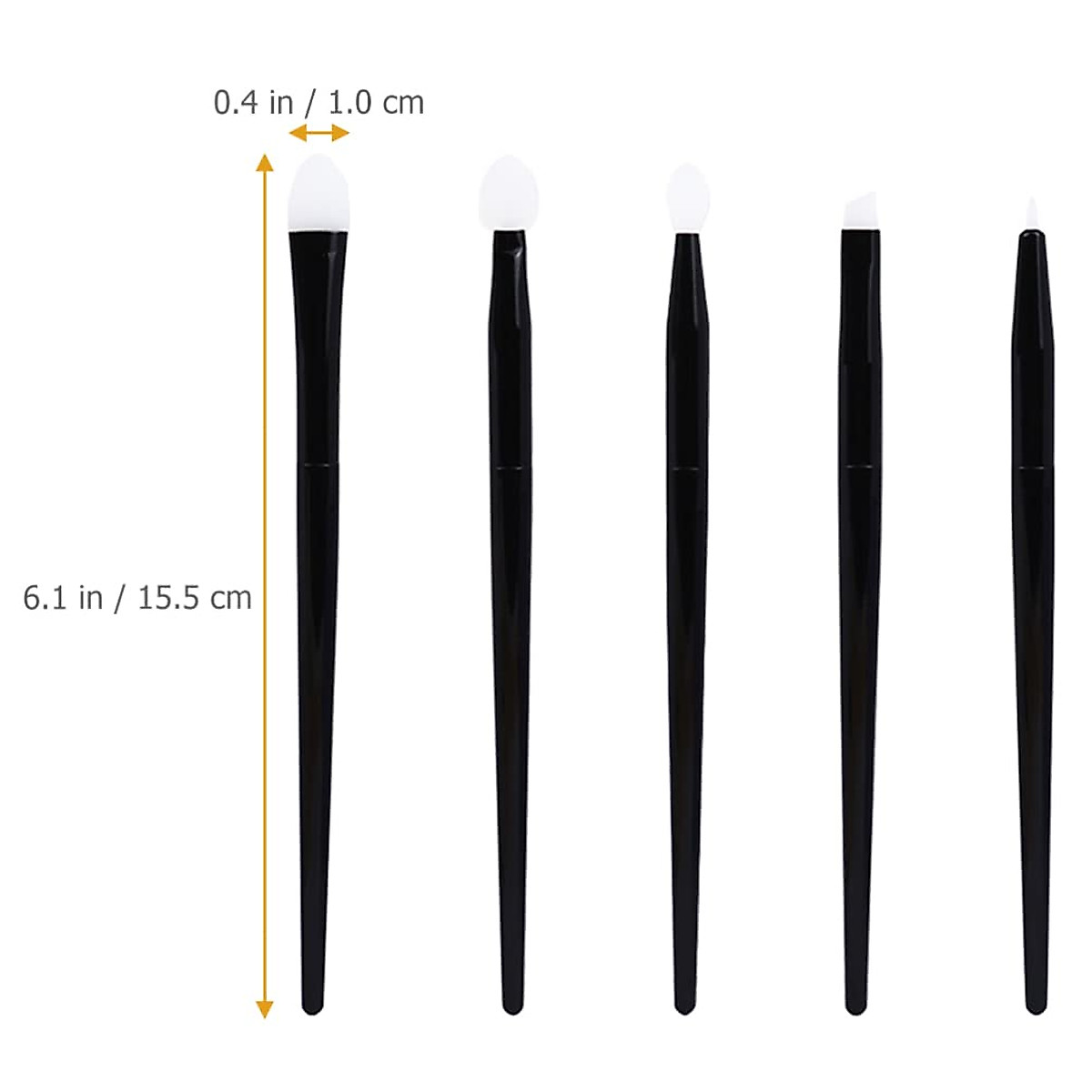 1 Set Silicone Makeup Brush Portable Lipstick Applicator Silicone Brush for Face Travel Makeup Practical Makeup Lip Mask Brush Cosmetics Supply Professional Brush for Makeup Handle