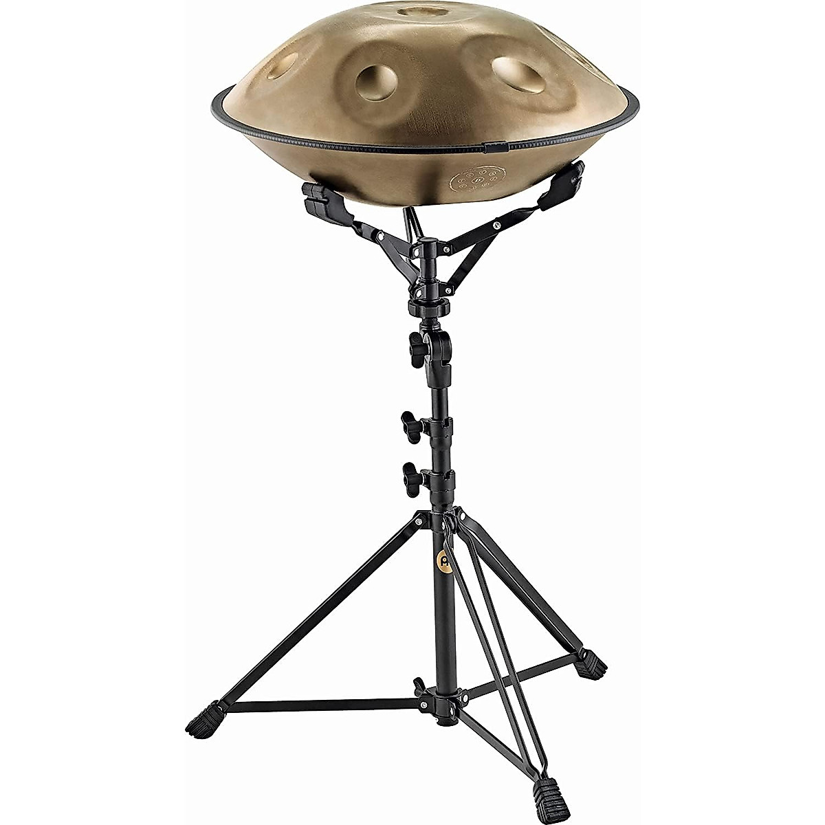 Meinl Sonic Energy Handpan Stand, Standard Size — Safely and Securely Holds Your Instrument at a Comfortable Level — NOT Made in China — Height and Angle Adjustable, 2-Year Warranty (HPS)