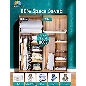 Rainbow Craft Vacuum Storage Bags Small & Medium,22 Pack