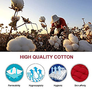 Patio Lounge Chair Cushion, Indoor/Outdoor Sun Lounger Pad Thick Replacement with Headrest Non-Slip Elastic Belt and Ties Garden High Back Relaxer Chair Cushions( No Chairs) (Wine Red, 1Pcs)