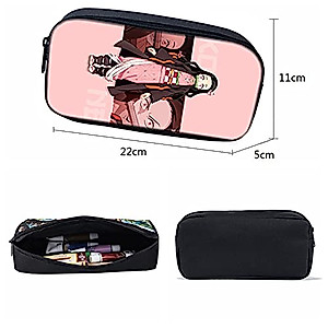 KXQWB Daily Backpack Travel Backpacks With Lunch Bag Pencil Bag Set 3 pcs Set Novelty Anime Backpack B