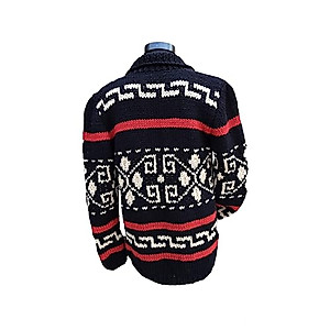 Big Lebowski Cardigan Sweaters for Men Handmade, The Dude Sweater The Big Lebowski Long Cardigan The Dude Sweater Big Lebowski Mens Cardigan Sweaters with Zip up The Dude Hand Knit Wool Cardigan