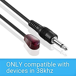 OBVIS IR Infrared Emitter Extender Cable Extension (10 Feet 3Meter) Single HeadEye 3.5mm