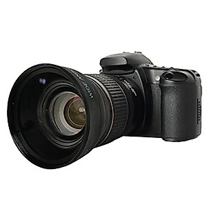 52mm .43x Wide Angle Lens with Macro for Canon EOS Rebel T6s, T6i, SL1, T5, T5i, T4i, T3, T3i, T1i, T2i, XSI, XS, XTI, XT, 70D, 60D, 60Da, 50D, 40D, 30D, 20D, 10D, 7D Digital SLR DSLR Cameras