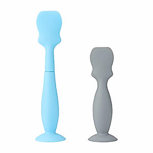 2 Pack Baby Diaper Cream Brush, Diaper Cream Spatula, Baby Brush for Butt Paste Diaper Cream, Diaper Cream Spatula Applicator Silicone Baby Butt Paste Spatula for Babies, Newborn