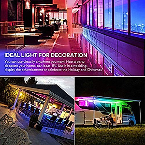 KORJO Dream Color LED Strip Lights, 32.8ft/10M Bluetooth LED Chasing Light with APP, 12V 300 LEDs 5050 RGB Color Changing Rope Light Kit, Flexible Led Strip Lighting for Home Kitchen