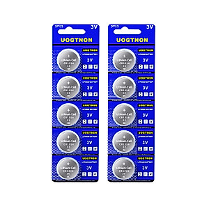 UOGTNON CR1216 3V Watch Lithium Battery(10-Pack)