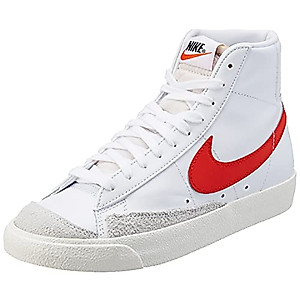 Nike Women's Low-Top Sneakers, White Habanero Red Sail, 12