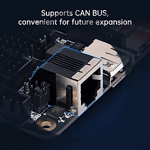 BTT Octopus V1.1 32Bit 3D Printer Controllers Supports Klipper and Marlin, Compatible TMC2209/TMC2208/TMC5160/TFT35 E3 V3.0/PI TFT50/BL Touch and Compatible Raspberry Pi Voron 3D Printer ect