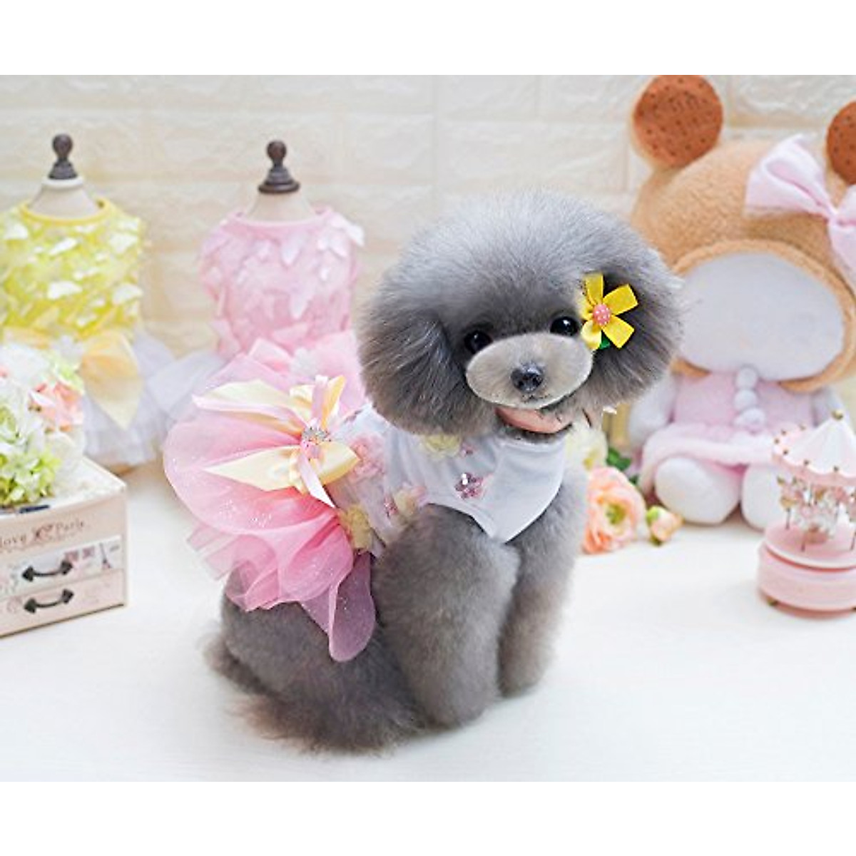 Dress Apparel Medium Small Dog Puppy Skirt for Pet Clothes Boy Girl Puppy Sweater Outfits Apparel for Chihuahua Cold Weather Doggy Sweatshirt