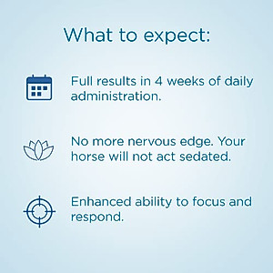 Formula 707 Calming Equine Supplement 5LB Bucket – Anxiety Relief and Enhanced Focus for Horses – L-Tryptophan, Thiamine & Magnesium