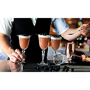 RCR Cristalleria Italiana Crystal Glass Drinkware Set (Wine Goblet (7.25 oz) - 4 Piece)