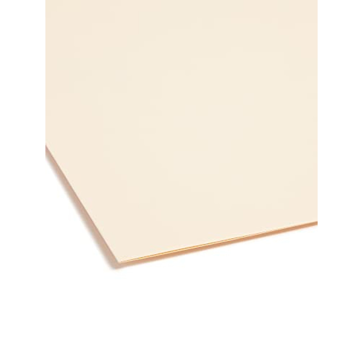 Smead Fastener File Folder with SafeSHIELD® Fasteners, 2 Fasteners, Reinforced 1/3-Cut Tab, Legal Size, Manila, 50 per Box (19555)