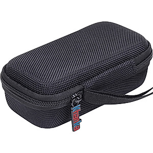 Khanka Hard Travel Case replacement for WEISHI Double Edge Safety Razor/Merkur Long Handled Safety Razor Black