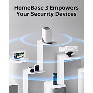 eufy Security S380 HomeBase 3,eufy Edge Security Center, Local Expandable Storage up to 16TB, eufy Security Product Compatibility, Advanced Encryption