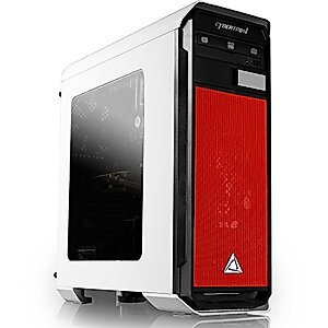 CybertronPC [Gamer's Choice] Rhodium 240 Gaming Desktop - AMD FX-4300 3.80GHz Quad-Core Processor, 8GB DDR3 Memory, AMD Radeon R7 240 (2GB GDDR5) Graphics, 1TB HDD, DVDRW, Windows 10 Home