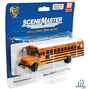 Walthers SceneMaster International, Yellow International CE School Bus, unisex-children