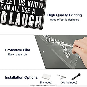 Putuo Decor Funny Sarcastic Metal Tin Sign Man Cave Bar Decor If Some Thing Here Offends You Please Let Us Know 12 x 8 Inches