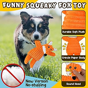 Zeaxuie 9 Pack Luxury Puppy Toys for Teething Small Dogs, Puppy Chew Toys with Cute Squeaky Dog Toys, Ball and More Rope Dog Chew Toys