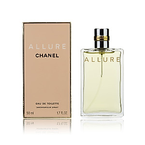 Allure By Chanel, Eau De Toilette Natural Spray, 1.7 Ounce (50 ml)