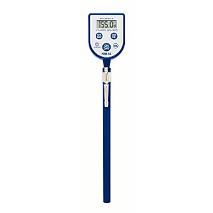 Comark Instruments | KM14 | Pocket Digital Dishwasher Thermometer with Max Hold, Blue
