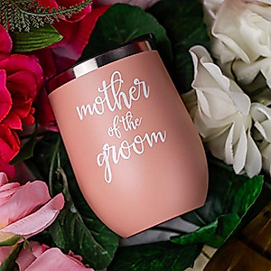 Mother of the Groom Tumbler – 12 oz – Mother of the Groom Gifts, Mother of the Groom Wine Glass, Mother of the Groom Cup, Mother of the Groom Glass, Mother of the Groom Gifts from Bride