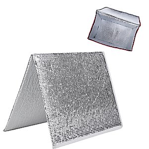 Bodaon 1PK Removable Hard Bottom for 23"W x 14"D Bag, XXX-Large Foldable Insulated Plate for Reusable Grocery Shopping Bags, Sturdy Supporter for Food Delivery Cooler Bag, Board for Catering Doordash