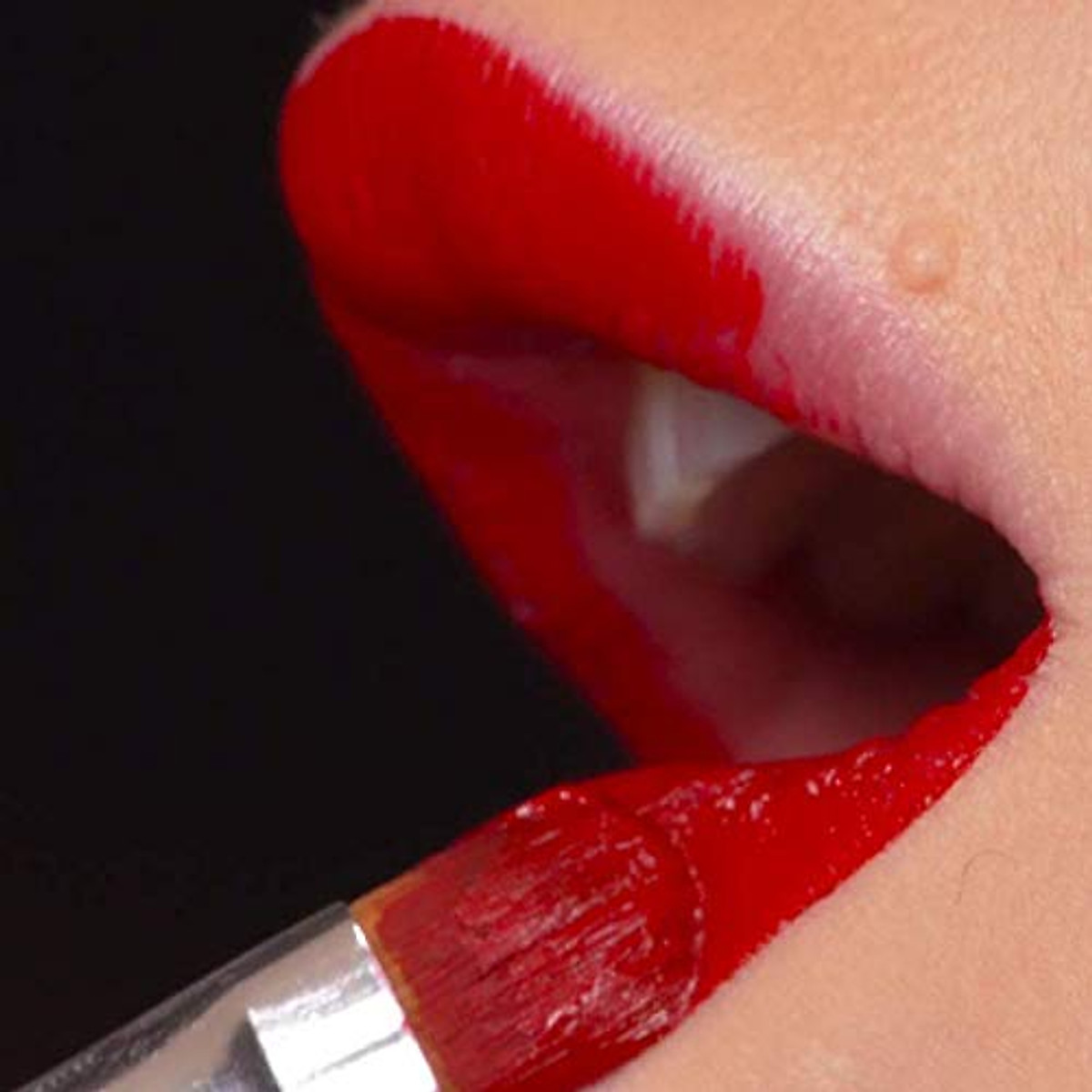 PERFECT Red Lipstick - 12-Hour Kiss Proof Velvet - Ultra Long Lasting - Brush & Diamonds - Clean, Vegan, Independent & Cruelty Free