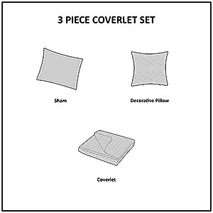 Mi Zone Kids Nash Reversible Quilt Set, Vibrant Fun Design, Lightweight All Season Children Bedding, Coverlet Bedspread, Boys Bedroom Décor, Twin, Big Wheel Monster Trucks 3 Piece