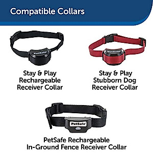 PetSafe Receiver Charger, Compatible with Multiple Wireless and In-Ground Fences, USB Charging Cable (Wall Adaptors Sold Separately),Black