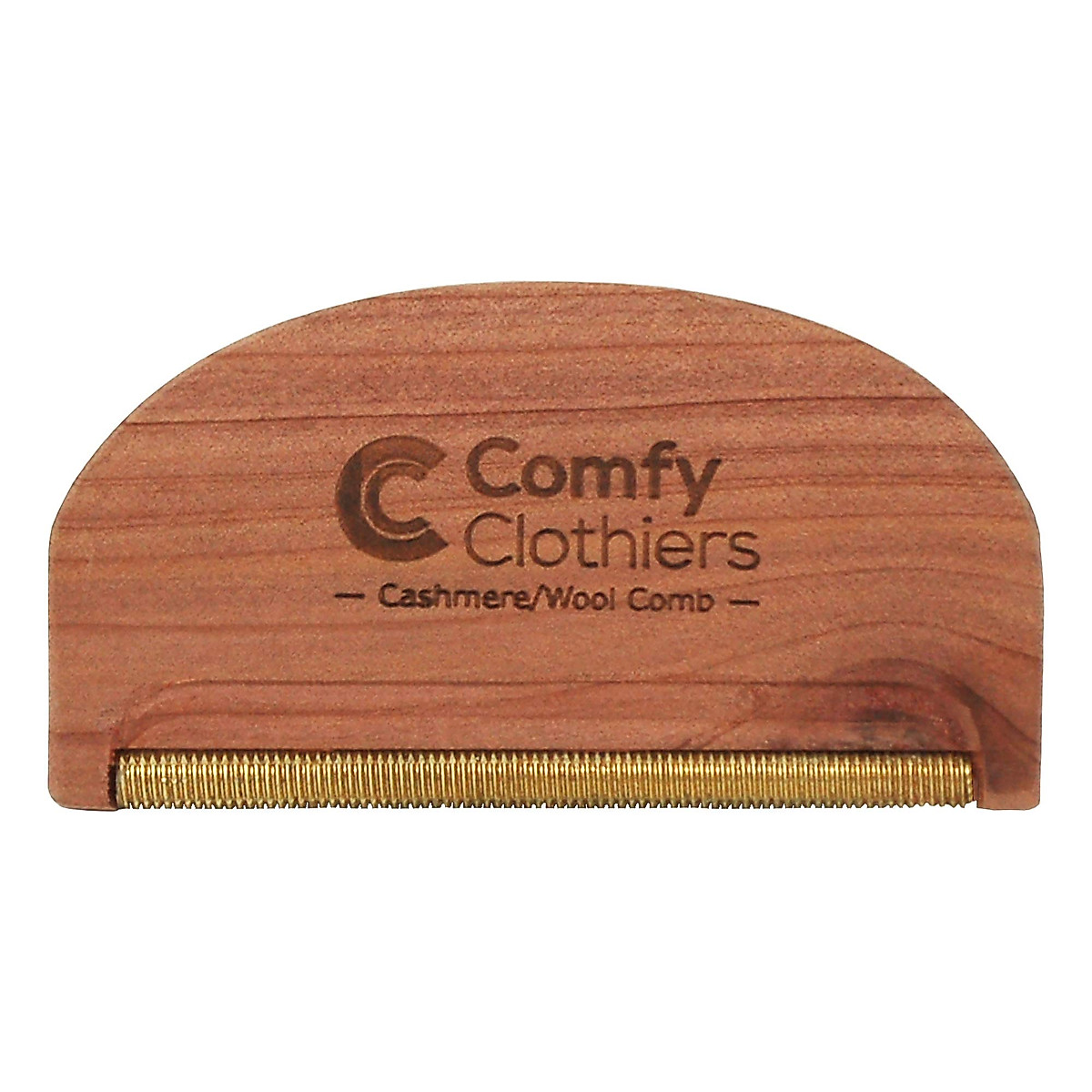 Comfy Clothiers Cedar Wood Sweater Pilling Remover - Multi-Fabric Cashmere Comb - De-Pilling and Lint Removal for Cashmere, Wool, and Other Fabrics - Restore Fine Garments, Sweaters, and Coats