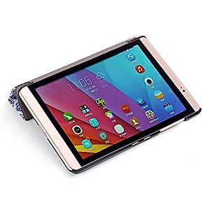 MNtech New Sleep Folding Stand Painted Leather Protective Case Cover For HUAWEI Mediapad M2 8.0inch (H)