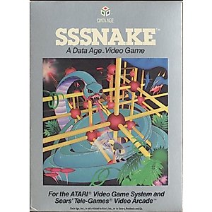 Sssnake Atari 2600 Game Cartridge