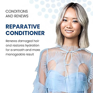 ALOXXI Reparative Hair Repair Conditioner with Amino Acid, Peptide & Keratin using ColourCare Complex & Advanced Recover Technology - Safe for Color Treated Hair, 33.8 Fl Oz