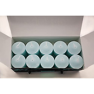 Enlightened Ambience Blue Water Scented Blue Votive Candles 10 Pack