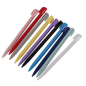 4Pcs/12Pcs Color Touch Stylus Pen Gamepad Pen for Nintendo NDS DS Lite DSL NDSL New (10 PCS-Mix Color)