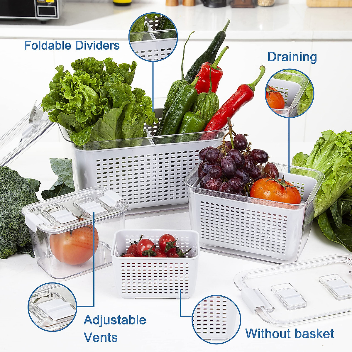food containers storage