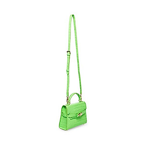 Steve Madden Steve Mdden DIGNIFY Croco Top Handle Bag, Lime