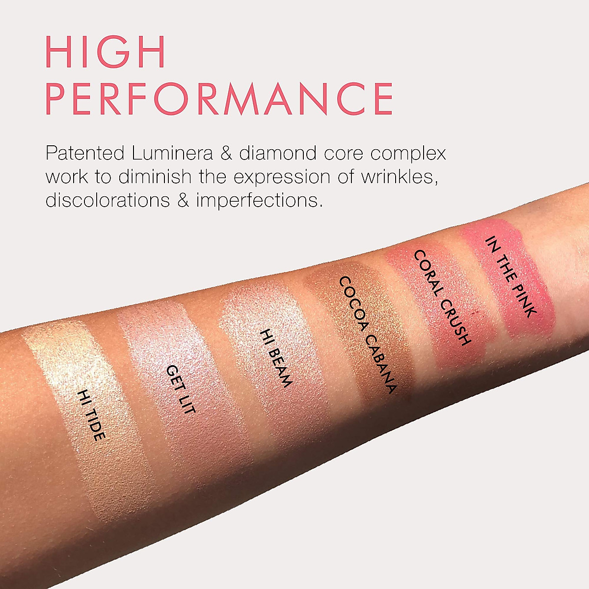 Beauty For Real Blush + Glo, In the Pink + Get Lit - Blush + Highlighter Stick - Cream-to-Powder Mineral Formula - Provides All Day Wear - Organic, Vegan - 0.32 oz