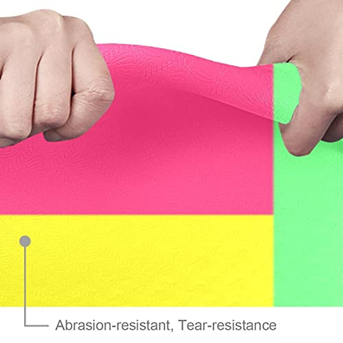 Yoga Mat, Yoga Mats for Home Workout, Workout Mat, Exercise Mats, Pilates Mat, Glasses Color Cat Abstract