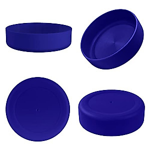 VIKIZUES Water Bottle Boot, Compatible with YETI, Owala Water Bottles, Accessory Silicone Water Bottle Protector, Anti-Slip Silicone YETI/Owala Boot,Offshore Blue