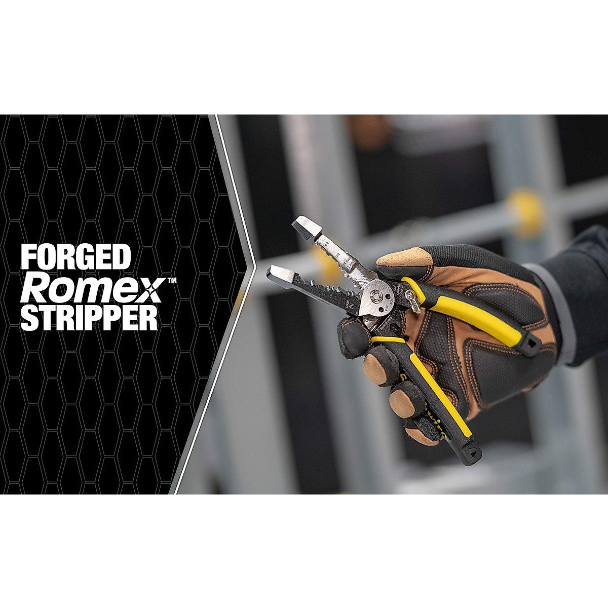 Southwire - 65028240 Tools & Equipment SNM1214HD Heavy Duty Forged Romex Stripper, Multifunctional, Ideal For Stripping 12/2 and 14/2 Romex