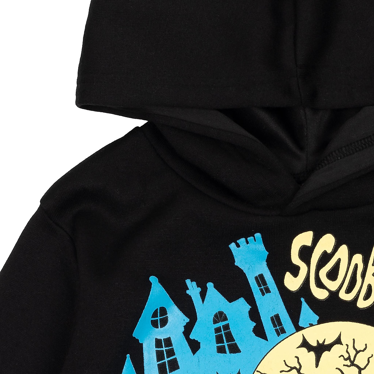 Scooby-Doo Shaggy Velma Little Boys Fleece Pullover Hoodie Black 6
