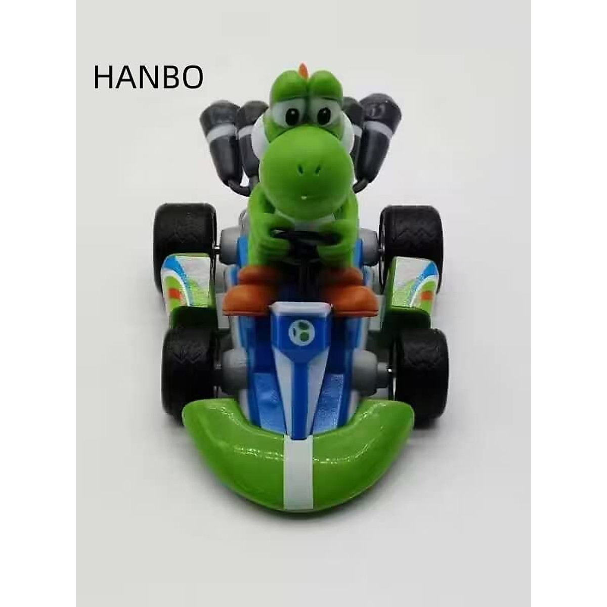 HANBO 3 pcs Bigger Super Star Mari Bros Kart Pull Back Cars