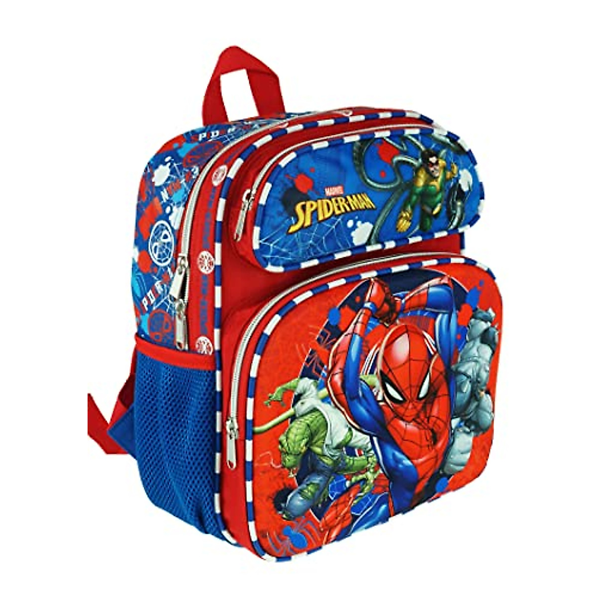 Ruz Marvel Spider-Man Medium 3-D EVA Molded 12 Inch Backpack