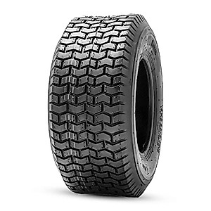 HALBERD 16x6.50-8 Turf Friendly Tire for Lawn & Garden Mower,16x6.5-8 Great Traction for Garden Tractors, Walk-behind Mowers, Turf Maintenance Vehicles, Golf Carts, Snowblowers, Utility Vehicles -LRB