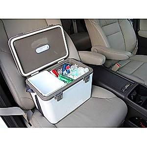 Engel UC30 30qt Leak-Proof, Air Tight, Drybox Cooler and Hard Shell Lunchbox for Men and Women in Silver