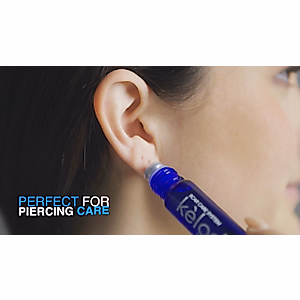 KELODA Scar & Keloid Removal Tea Tree Oil & Massager | Scars & Keloids Post Surgery Treatment | for Burns & Piercing | with Cocoa, Shea Butter, Vitamin E & Lavender Essential Oil 0.3 oz