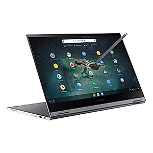 Samsung - Galaxy 13.3" 4K Ultra HD Touch-Screen Chromebook - Intel Core i5 - 8GB Memory - 256GB SSD - Mercury Gray (Renewed)