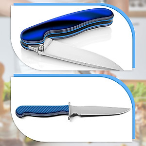 4 Pcs G10 Knife Scales Handle Material and G10 Spacer Set Include 2 Pcs Knife Handle Scales Knife Scales Blanks and 2 Pcs G10 Sheet Handle Liner Material for Knife Making Sword DIY Slabs Grips